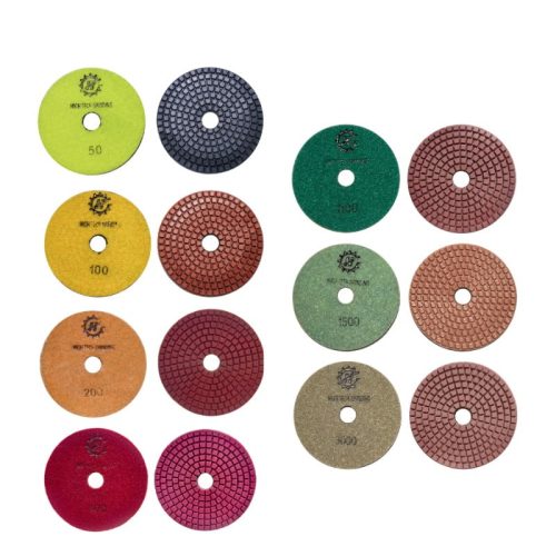 Resin Diamond Pads (Wet) HTG-4CWA 4 - Floorstone Inc.