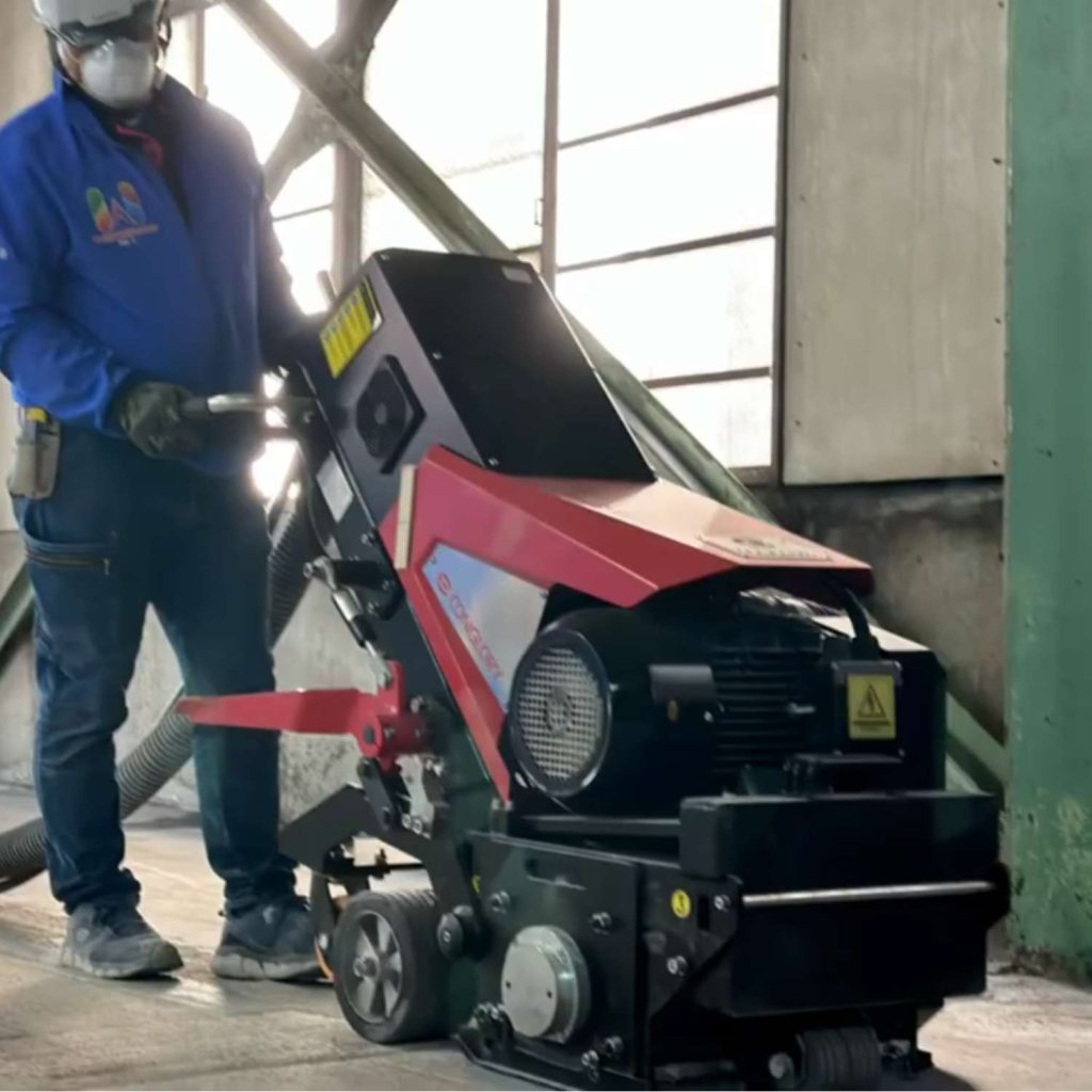 Surface Scarifier/Shaver CS-320E - Floorstone Inc.
